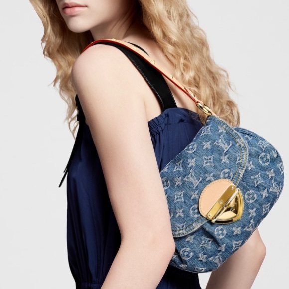 Louis Vuitton | Bags | Louis Vuitton Sunset Bag Monogram Denim Remix ...